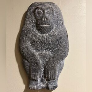 Accents | Vintage Monkey Wall Plaque Marked Soder Vintage Monkey Decor ...